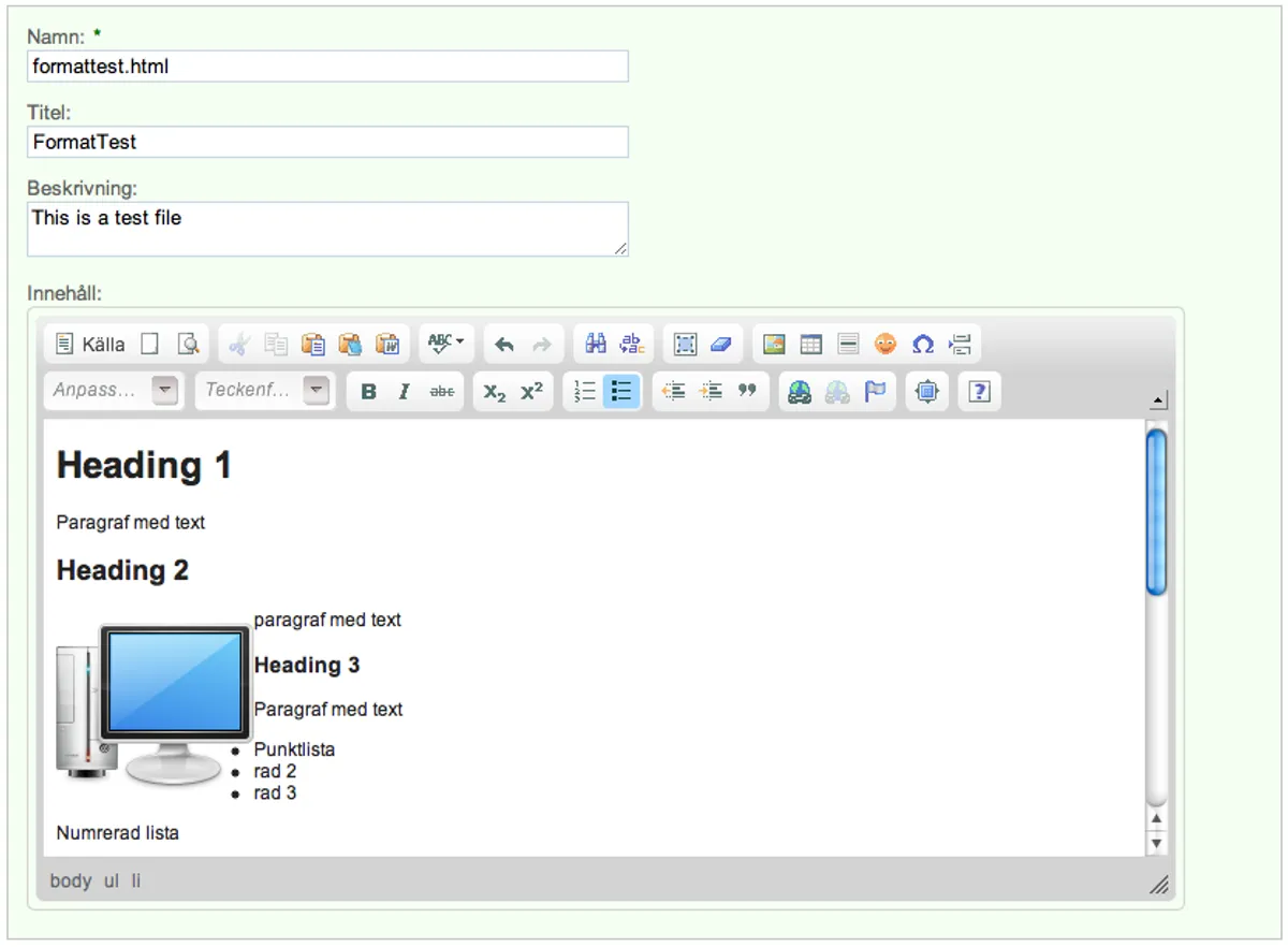 CKEditor Plugin for Alfresco Share forms